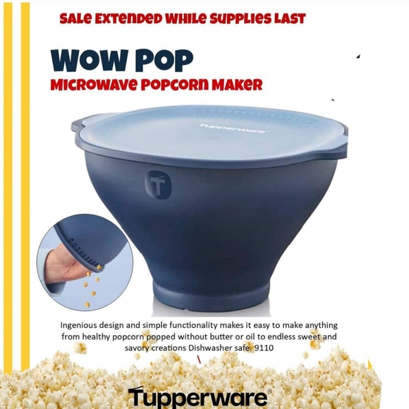 Tupperware | Kitchen | Tupperware Microwave Pop Corn Maker | Poshmark